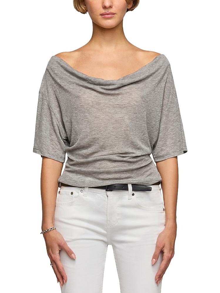 EB DENIM Eb Denim Cowl Neck Tee